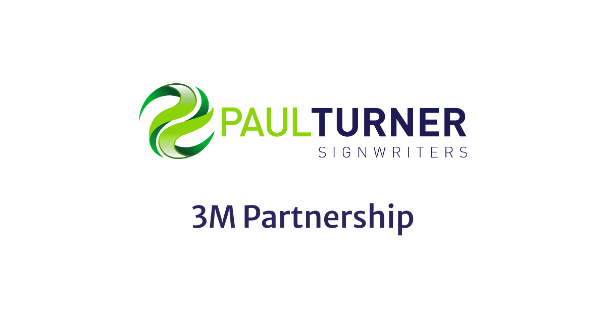 3M Select Gold Partner Programme | Paul Turner Signwriters